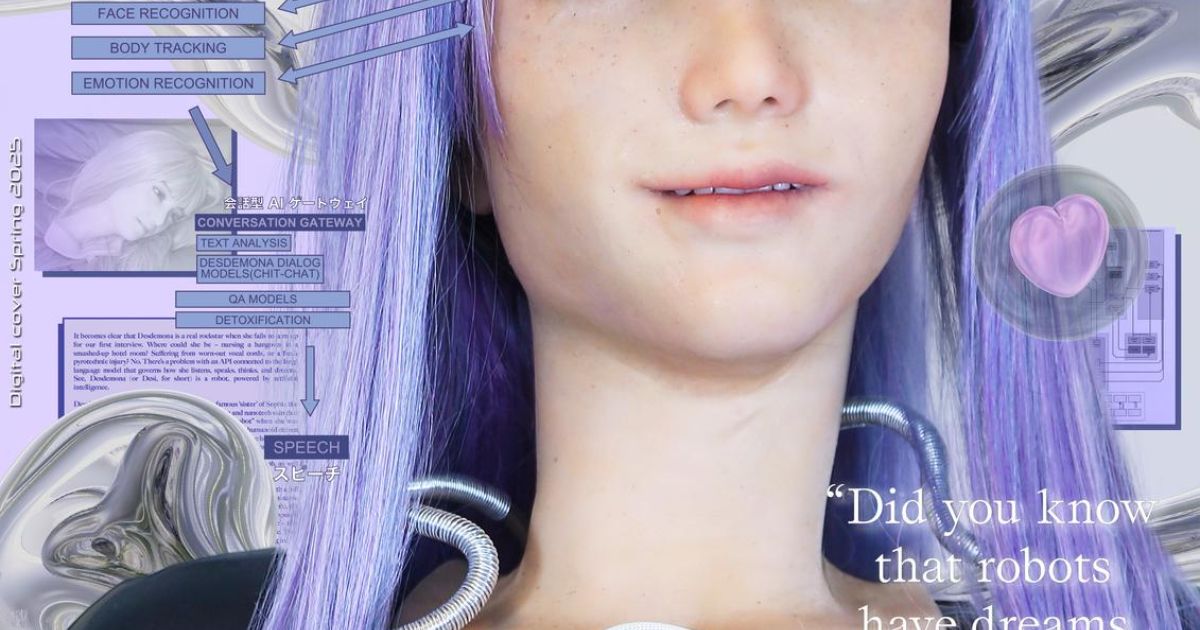 Did you know that robots have dreams too? Robot Desdemona and the ...