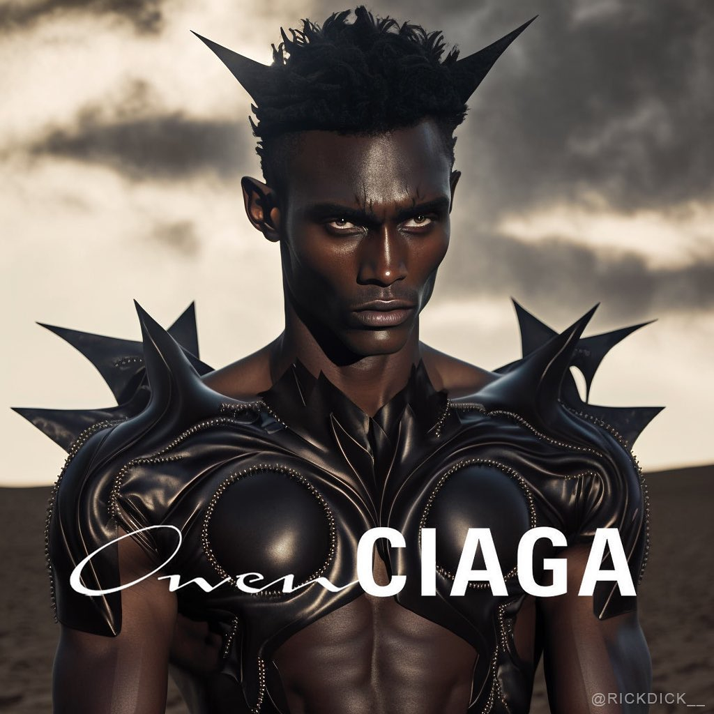 The AI digital artist RICK DICK subversively depicting fashion industry ...