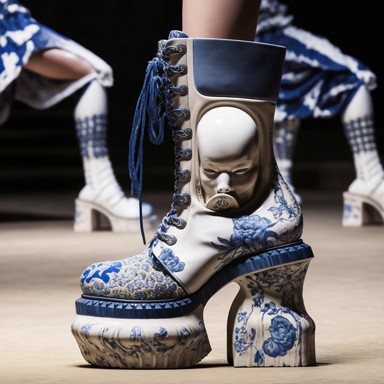 The AI digital artist RICK DICK subversively depicting fashion industry ...